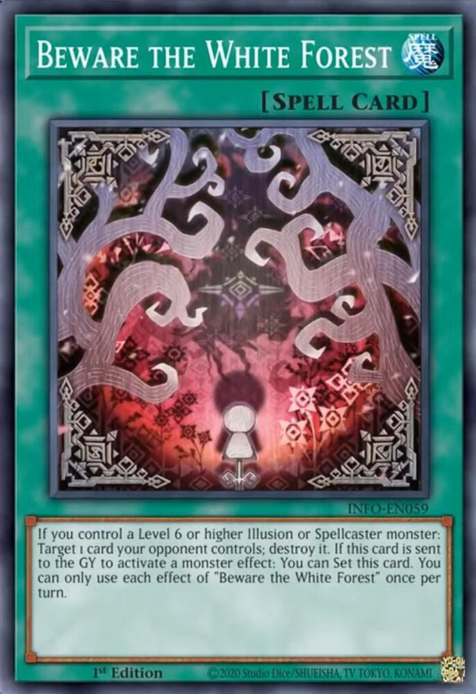 Beware the White Forest - The Infinite Forbidden - YuGiOh - TCGplayer.com