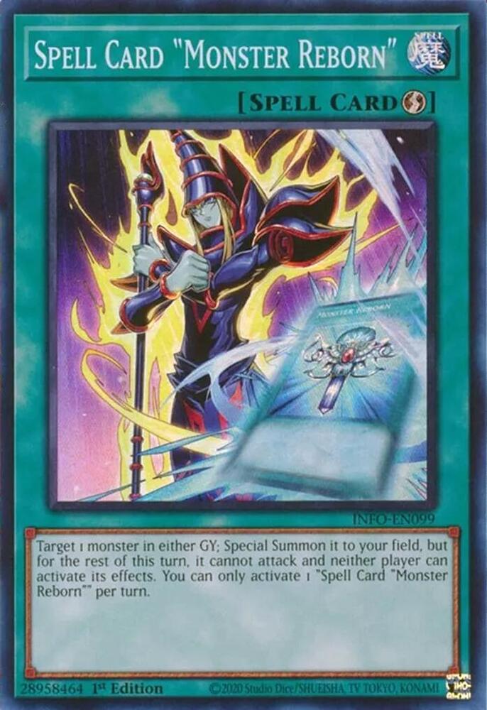 Spell Card "Monster Reborn" - The Infinite Forbidden - YuGiOh ...