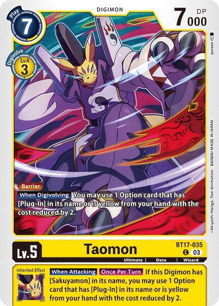 Taomon - Secret Crisis - Digimon Card Game - TCGplayer.com
