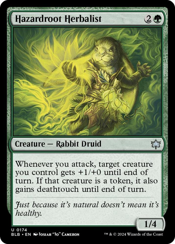 Hazardroot Herbalist - Bloomburrow - Magic: The Gathering - TCGplayer.com