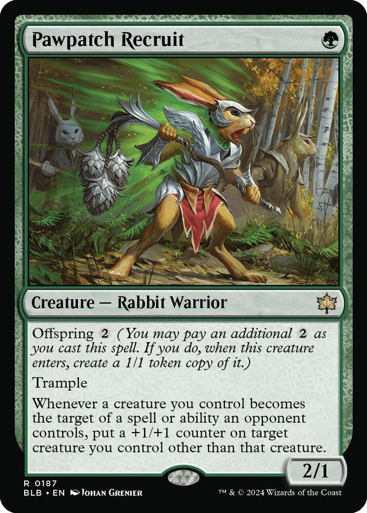 Jacked Rabbit - Commander: Bloomburrow - Magic: The Gathering ...