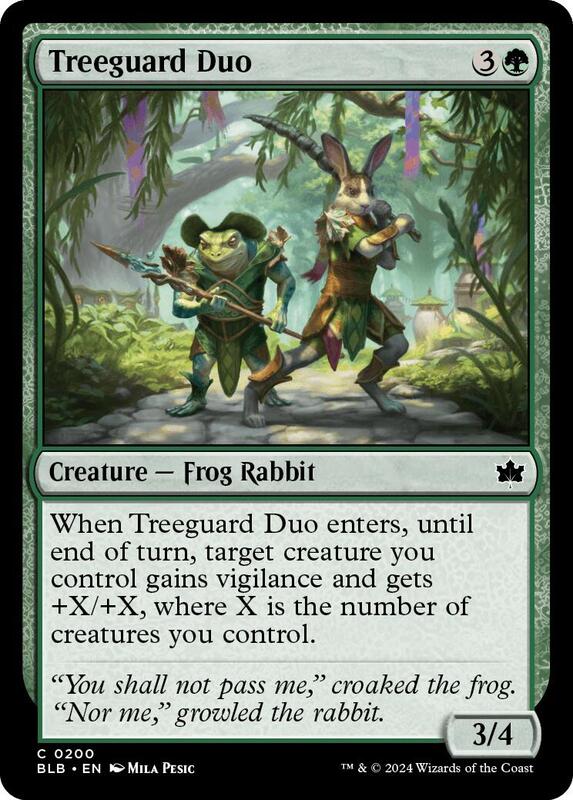 Treeguard Duo - Bloomburrow - Magic: The Gathering - TCGplayer.com