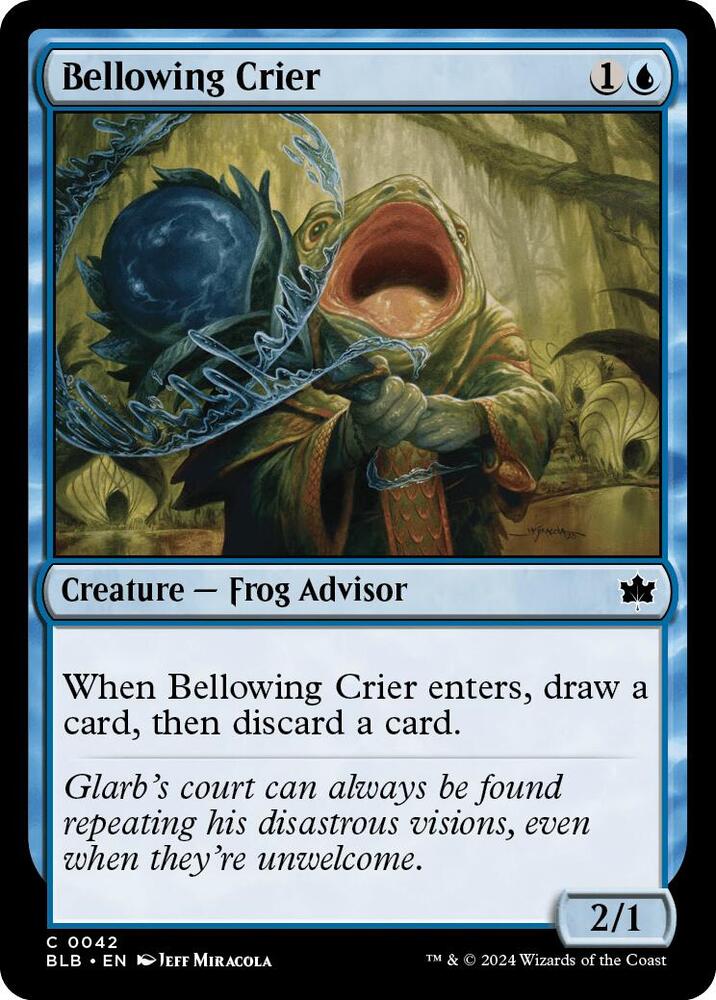 Pollywog Prodigy - Commander: Bloomburrow - Magic: The Gathering ...
