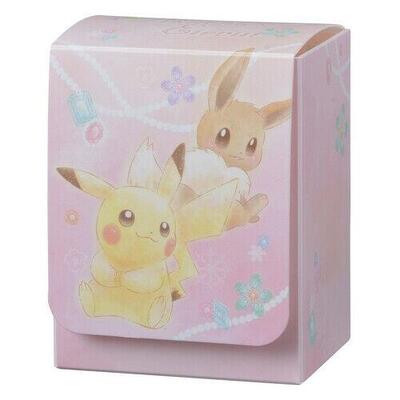 Pokemon Center Japan Exclusive: Pikachu & Eevee Jewel Deck Box ...