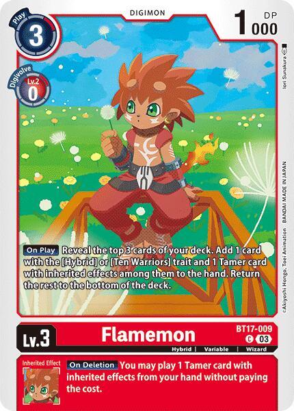 Flamemon - Secret Crisis - Digimon Card Game
