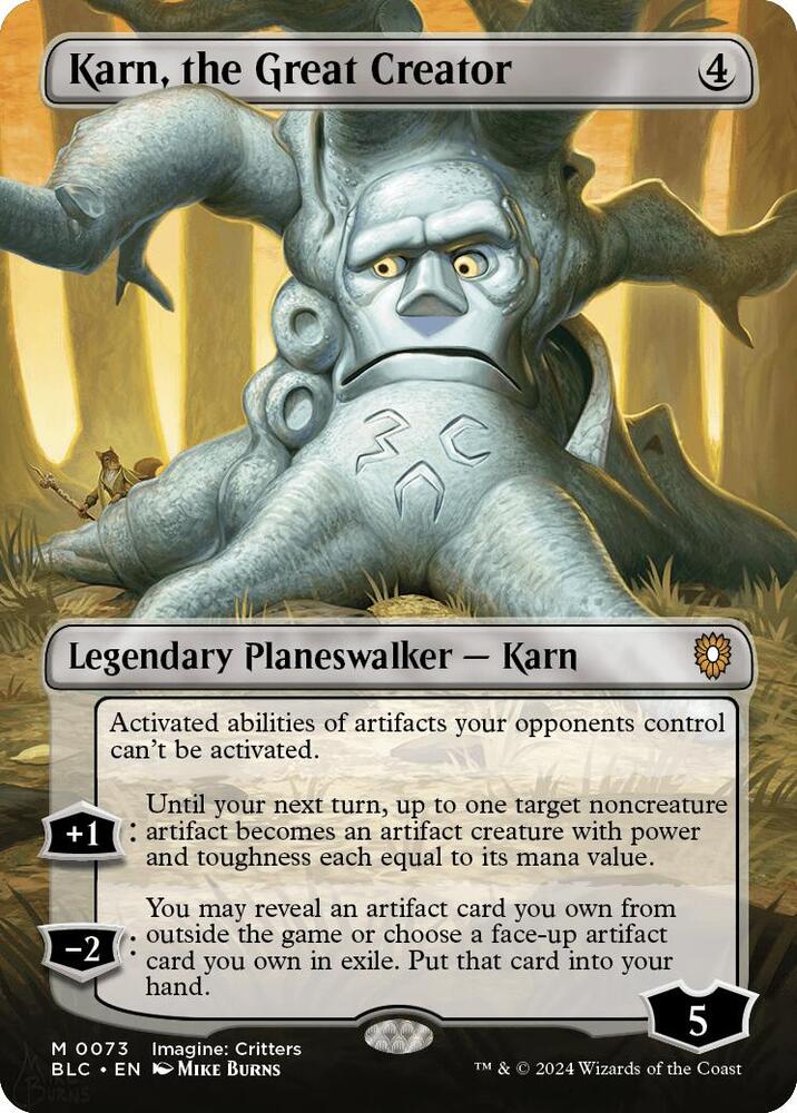 Karn, the Great Creator (Borderless) - Commander: Bloomburrow - Magic: The Gathering - TCGplayer.com