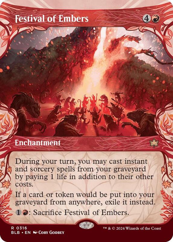 Festival of Embers (Showcase) - Bloomburrow - Magic: The Gathering ...
