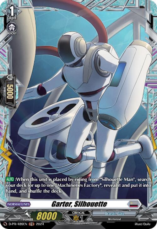 Garter, Silhouette - D Promo Cards - Cardfight Vanguard