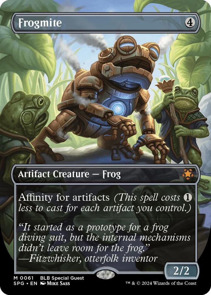 Frogmite (Borderless) - Special Guests - Magic: The Gathering ...