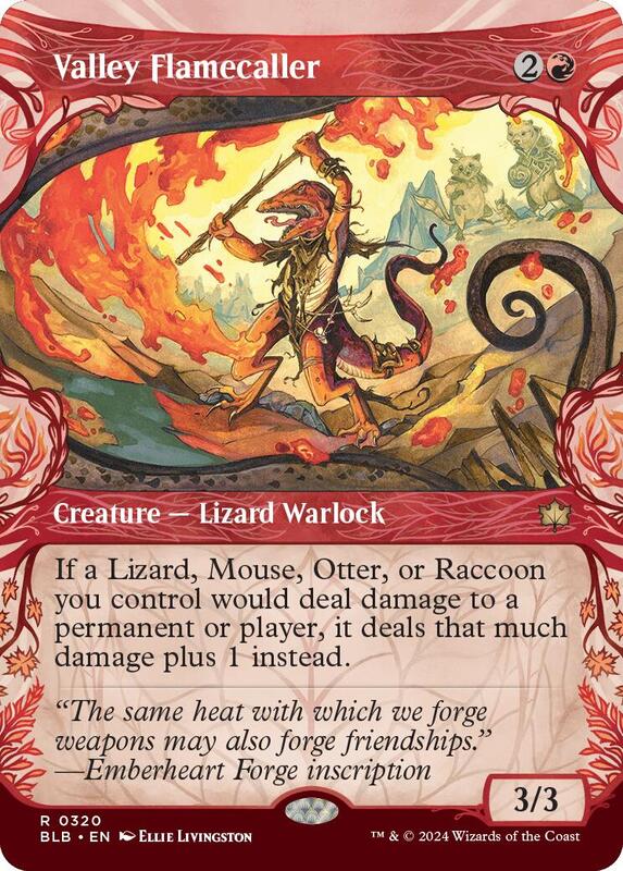 Mabel, Heir to Cragflame - Bloomburrow - Magic: The Gathering ...