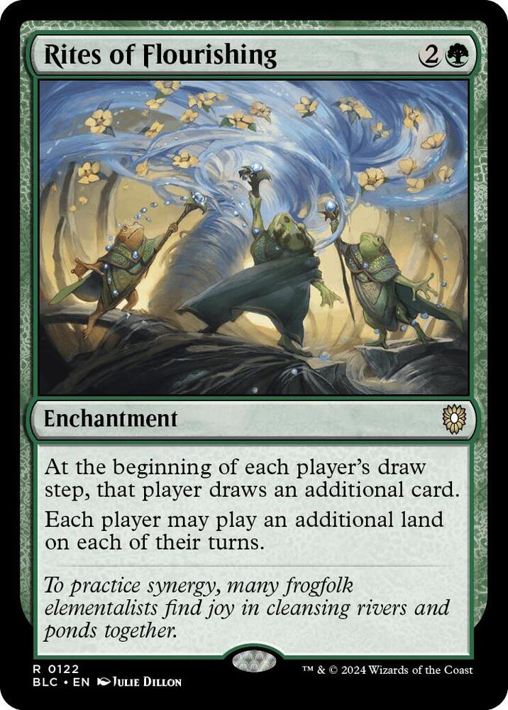 Rites of Flourishing - Commander: Bloomburrow - Magic: The Gathering ...