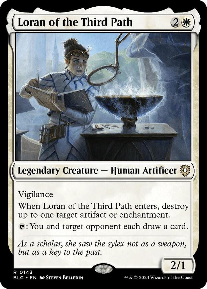 Loran of the Third Path - Commander: Bloomburrow - Magic: The Gathering ...