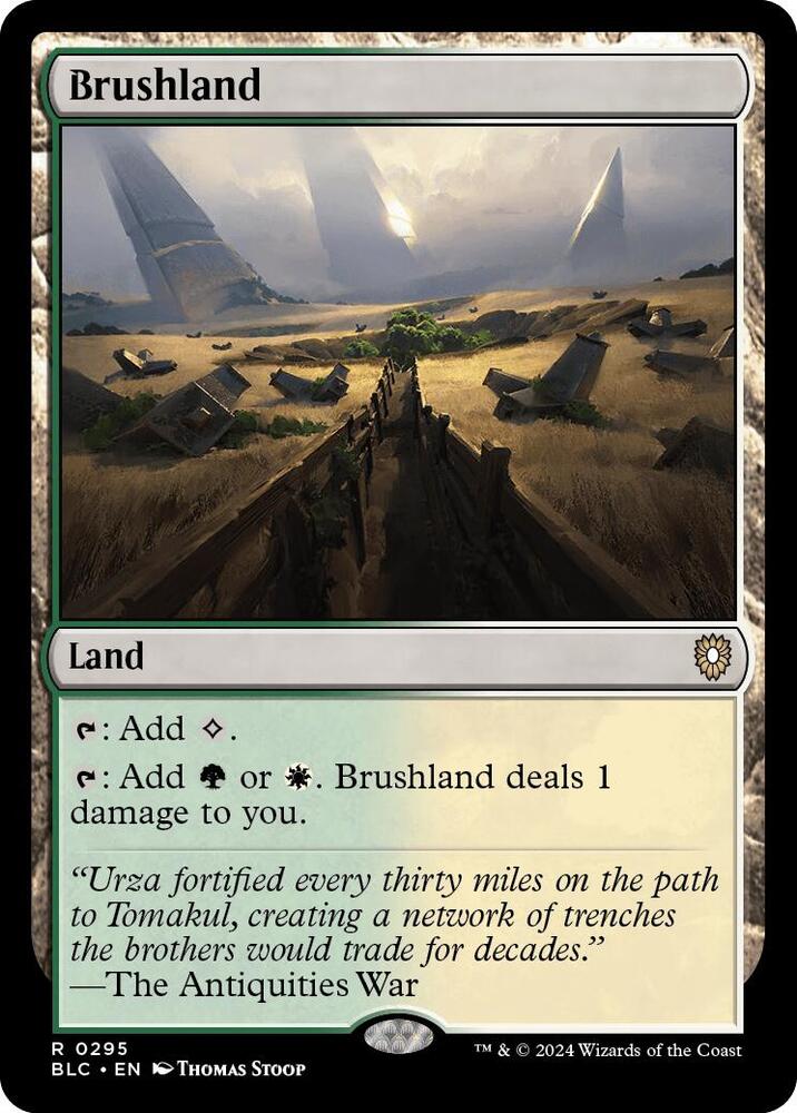 Brushland - Commander: Bloomburrow - Magic: The Gathering - TCGplayer.com