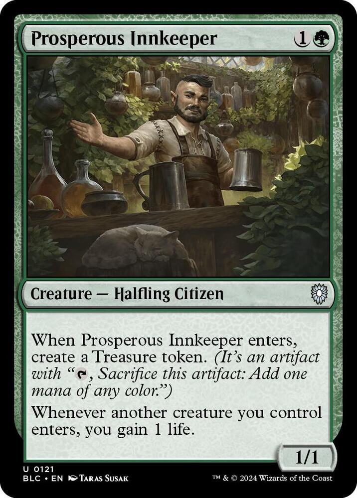 Prosperous Innkeeper - Commander: Bloomburrow - Magic: The Gathering ...