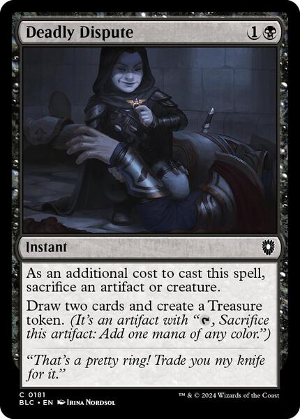 Deadly Dispute - Commander: Bloomburrow - Magic: The Gathering ...