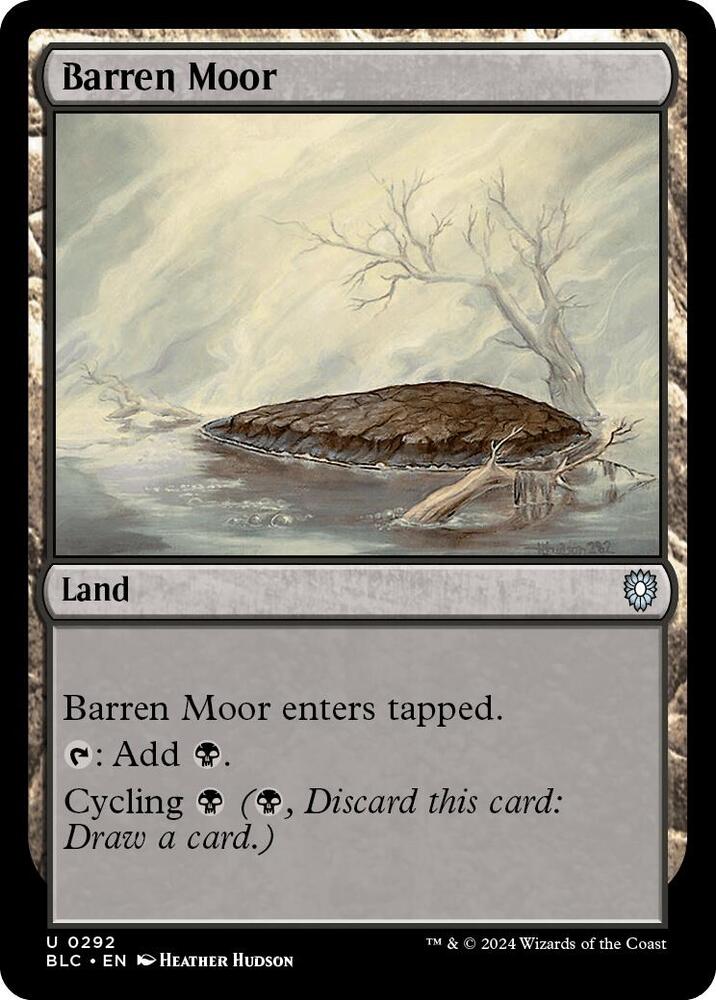 Barren Moor - Commander: Bloomburrow - Magic: The Gathering - TCGplayer.com
