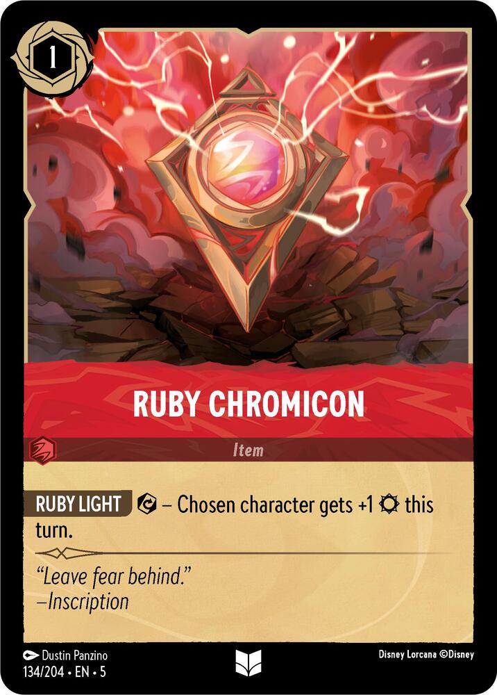Ruby Chromicon - Shimmering Skies - Disney Lorcana - TCGplayer.com