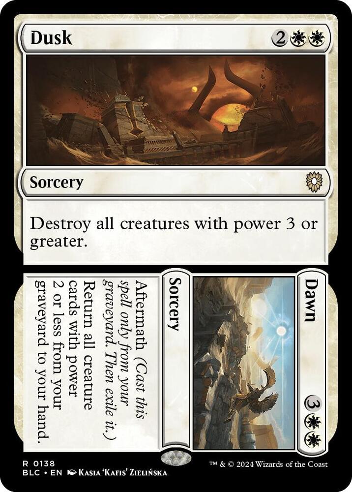 Dusk // Dawn - Commander: Bloomburrow - Magic: The Gathering ...