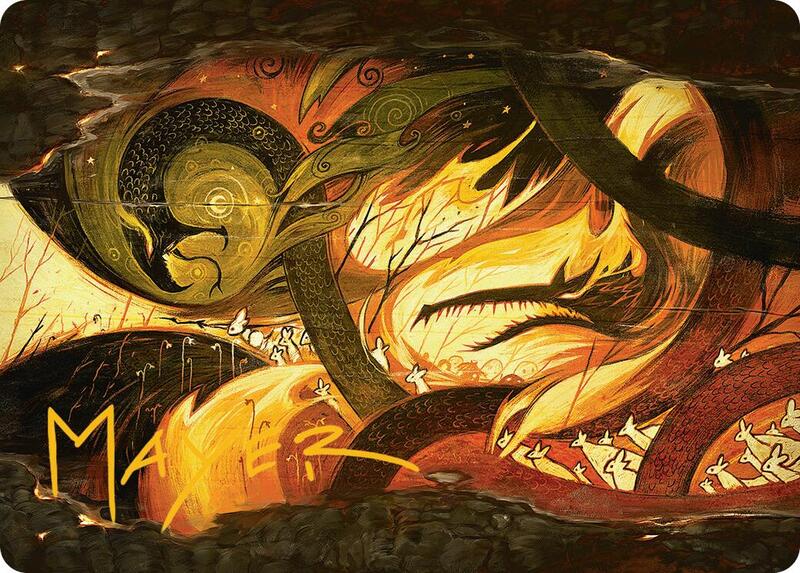 Bloomburrow Standard Gaming Playmat for Magic: The Gathering - Hazel of ...