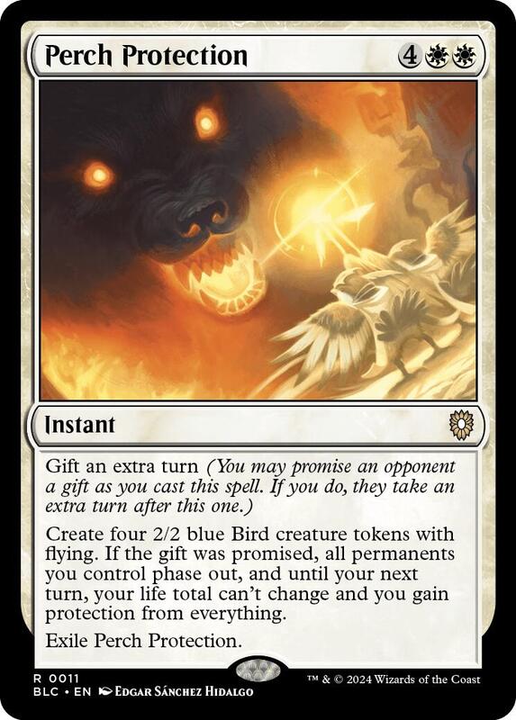 Perch Protection - Commander: Bloomburrow - Magic: The Gathering ...