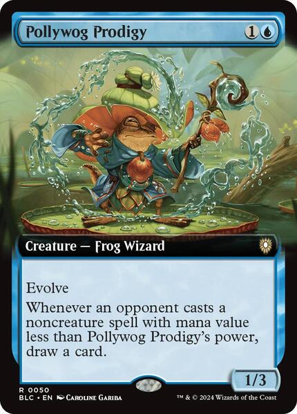 Pollywog Prodigy (Extended Art) - Commander: Bloomburrow - Magic: The ...