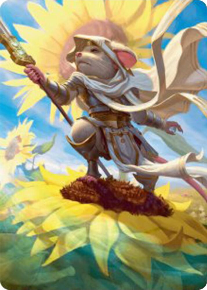 Elspeth, Sun's Champion Art Card - Art Series: Bloomburrow - Magic: The ...