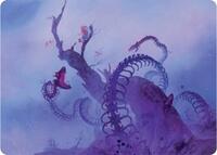 Coiling Rebirth Art Card - Art Series: Bloomburrow - Magic: The ...