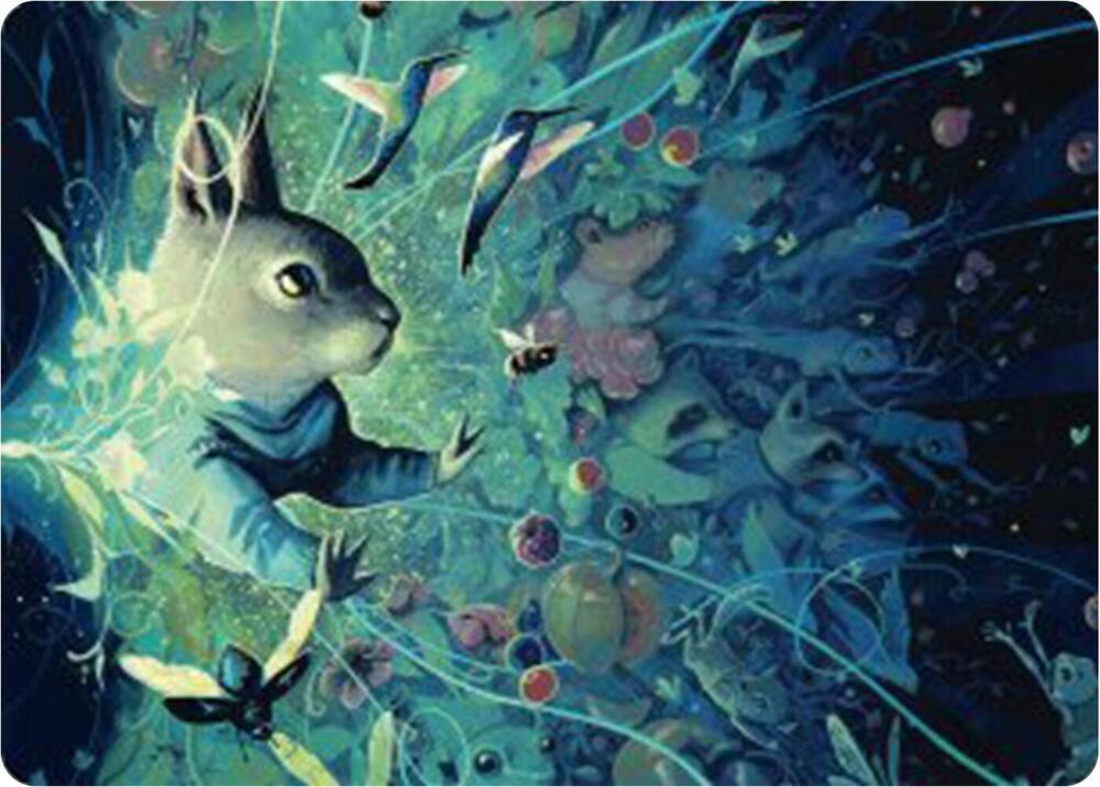 Emberheart Challenger Art Card - Art Series: Bloomburrow - Magic: The ...