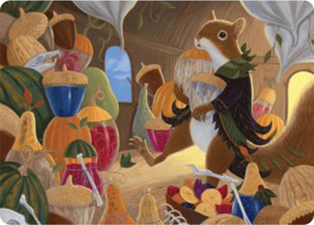 Kitsa, Otterball Elite Art Card - Art Series: Bloomburrow - Magic: The ...