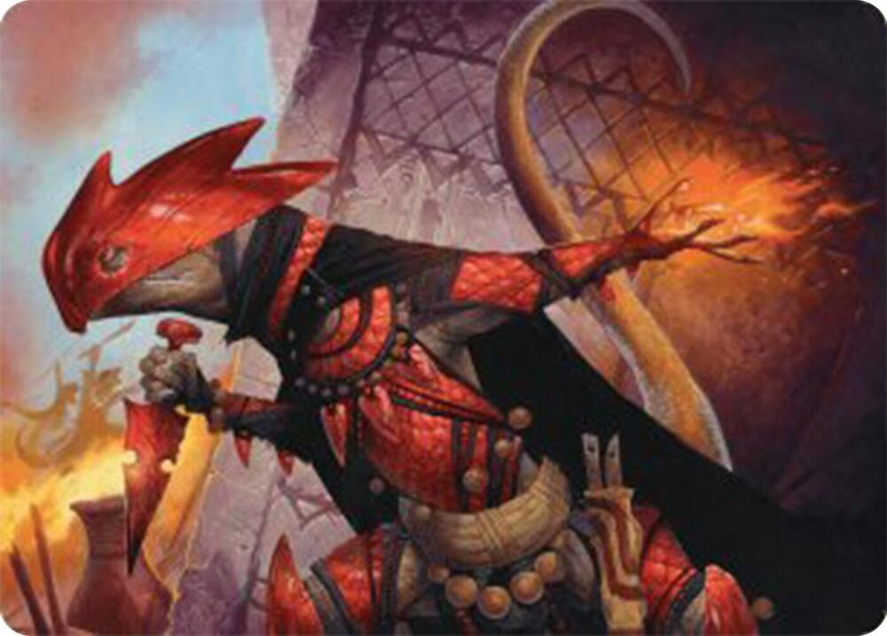 Emberheart Challenger Art Card - Art Series: Bloomburrow - Magic: The Gathering