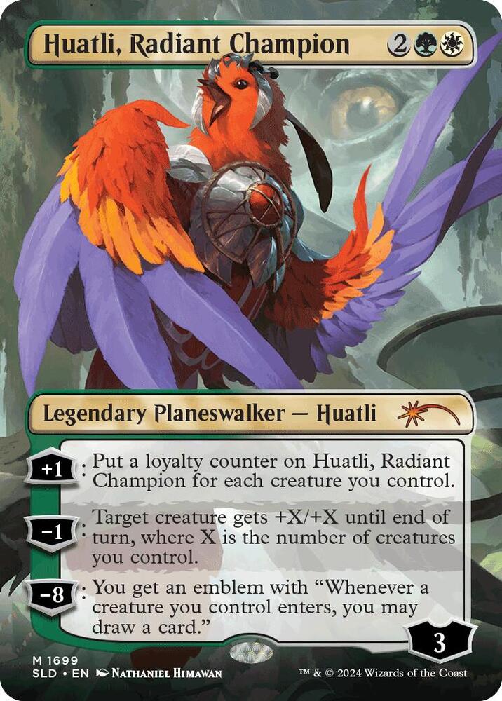 Huatli, Radiant Champion - Secret Lair Drop Series - Magic: The Gathering