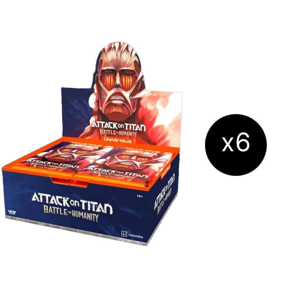 Attack on Titan: Battle for Humanity Booster Box Case - Attack on Titan ...