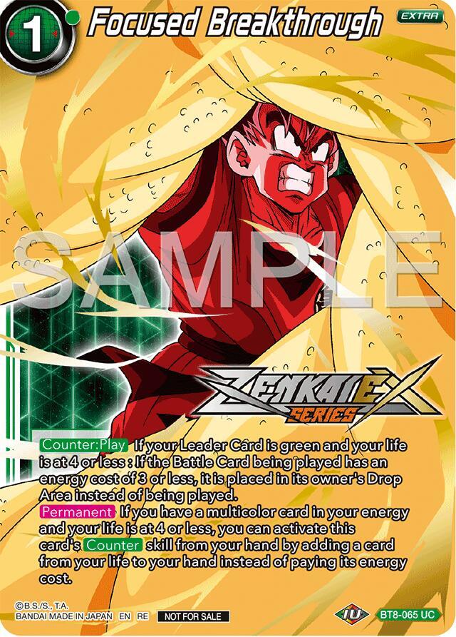 Focused Breakthrough (Event Pack 15) - Promotion Cards - Dragon Ball Super: Masters - TCGplayer.com