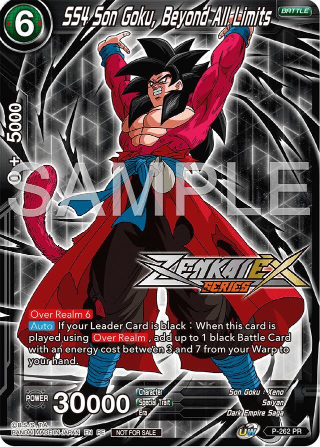 SS4 Son Goku, Beyond All Limits (Event Pack 15) - Promotion Cards ...