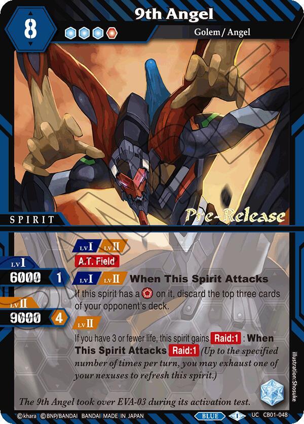 9th Angel - Collaboration Booster 01: Halo of Awakening Pre-Release ...