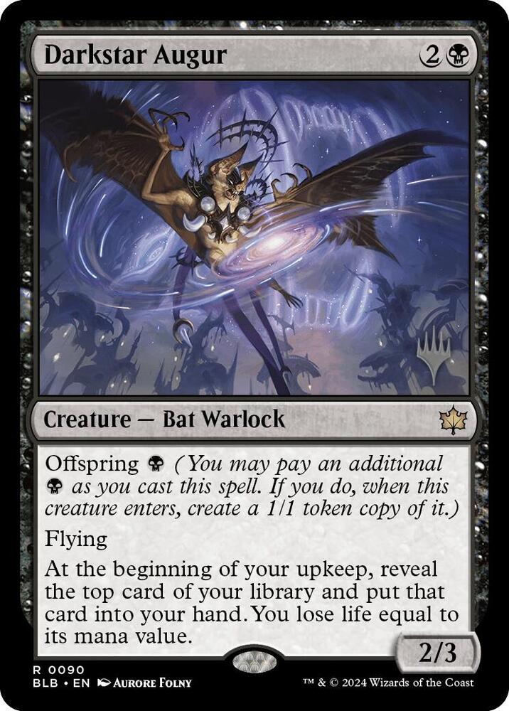 Darkstar Augur - Promo Pack: Bloomburrow - Magic: The Gathering ...
