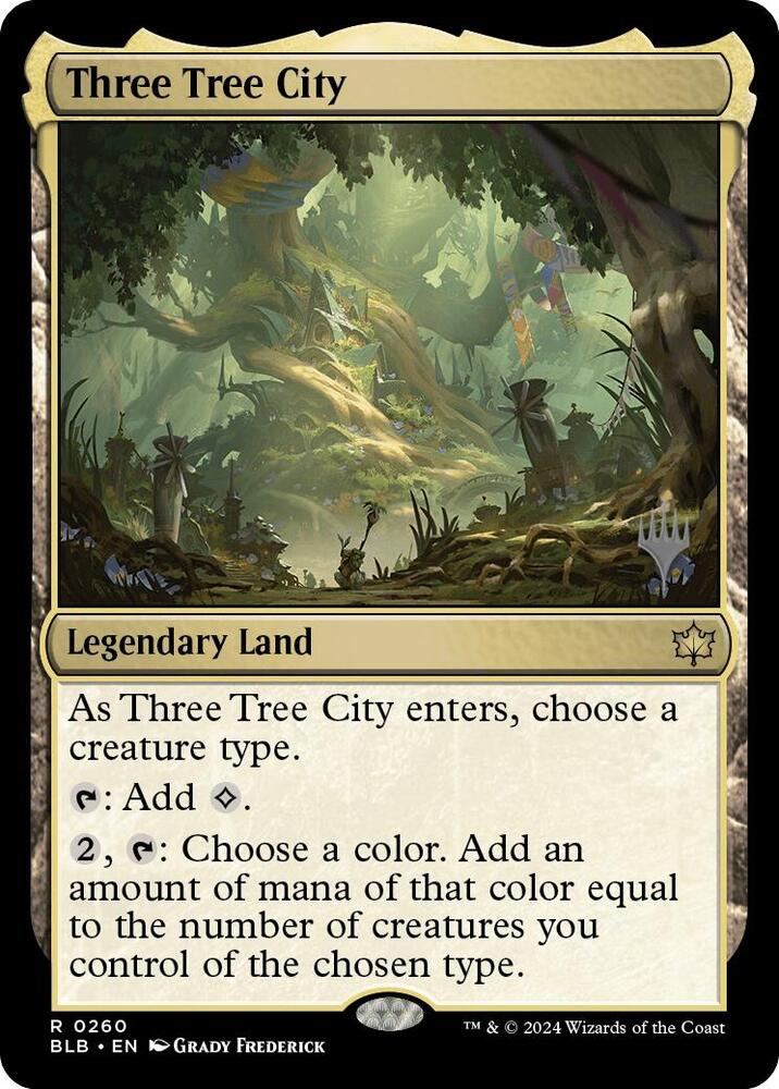 Three Tree City - Promo Pack: Bloomburrow - Magic: The Gathering ...