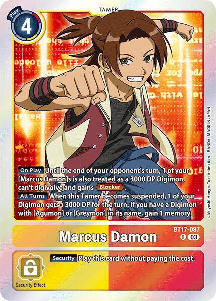 Marcus Damon - Secret Crisis - Digimon Card Game - TCGplayer.com