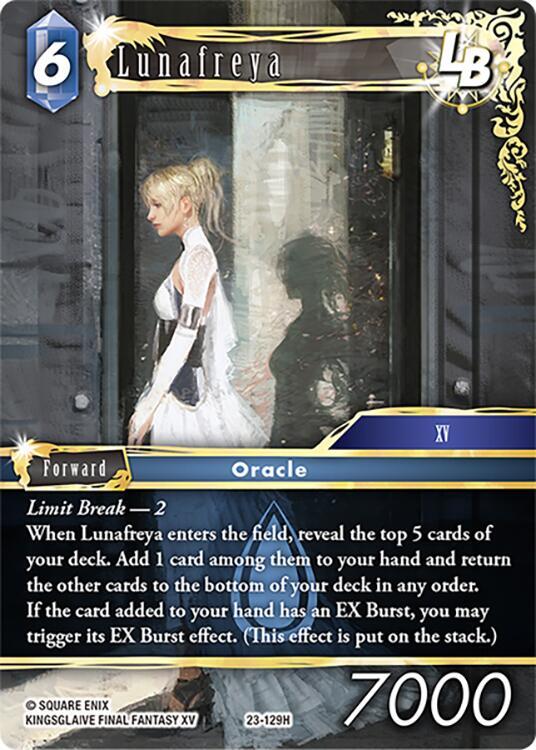 Lunafreya LB - Hidden Trials - Final Fantasy TCG - TCGplayer.com