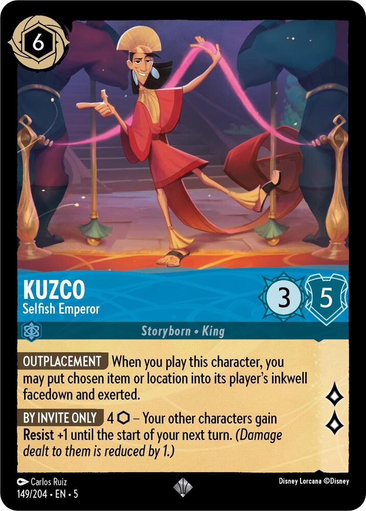 Kuzco - Selfish Emperor - Shimmering Skies - Disney Lorcana - TCGplayer.com