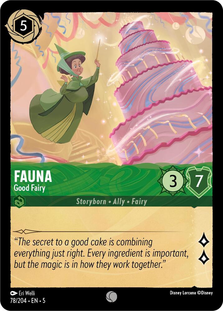 Fauna - Good Fairy - Shimmering Skies - Disney Lorcana - TCGplayer.com