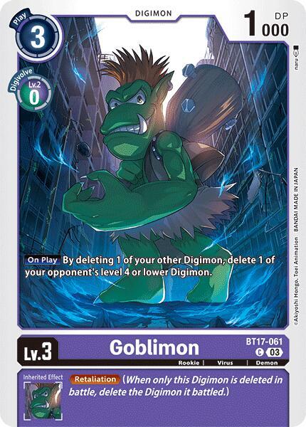 Goblimon - Secret Crisis - Digimon Card Game
