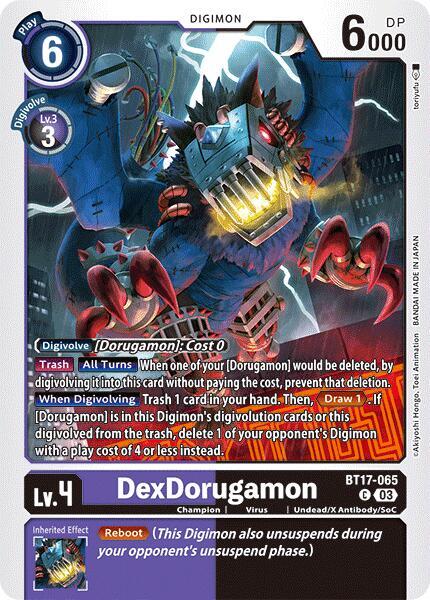 DexDorugoramon - Secret Crisis - Digimon Card Game - TCGplayer.com