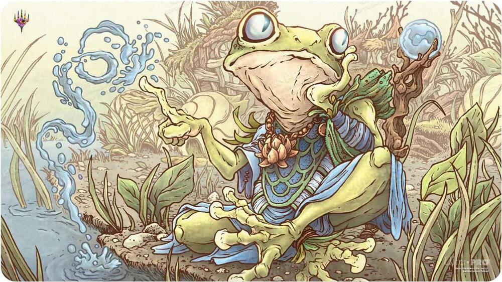 Bloomburrow Playmat for Magic: The Gathering - Helga, Skittish Seer ...