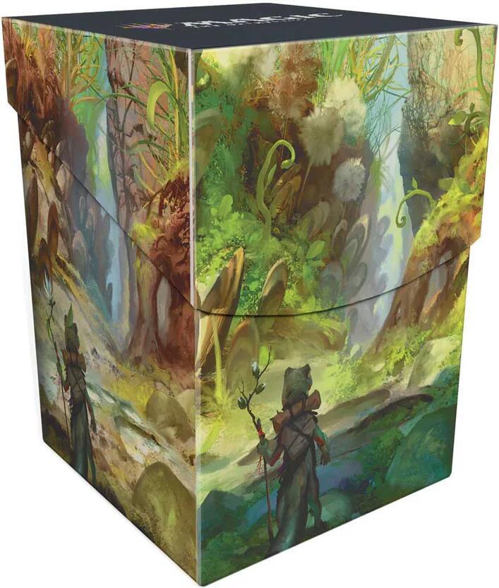 Bloomburrow Swamp (Summer) 100+ Deck Box for Magic: The Gathering ...