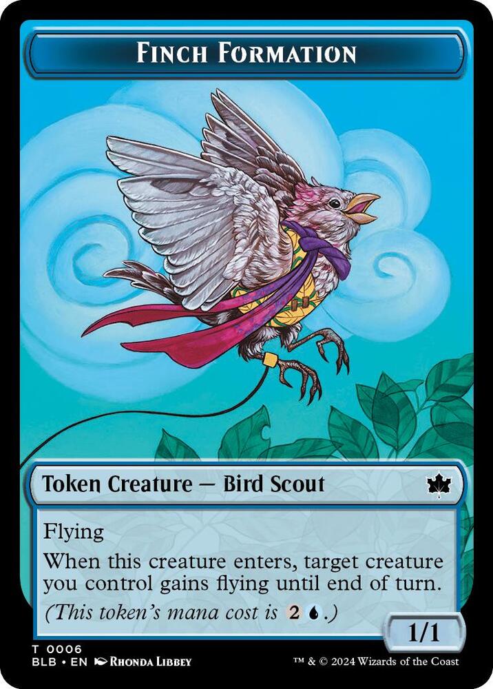 Finch Formation Token - Bloomburrow - Magic: The Gathering