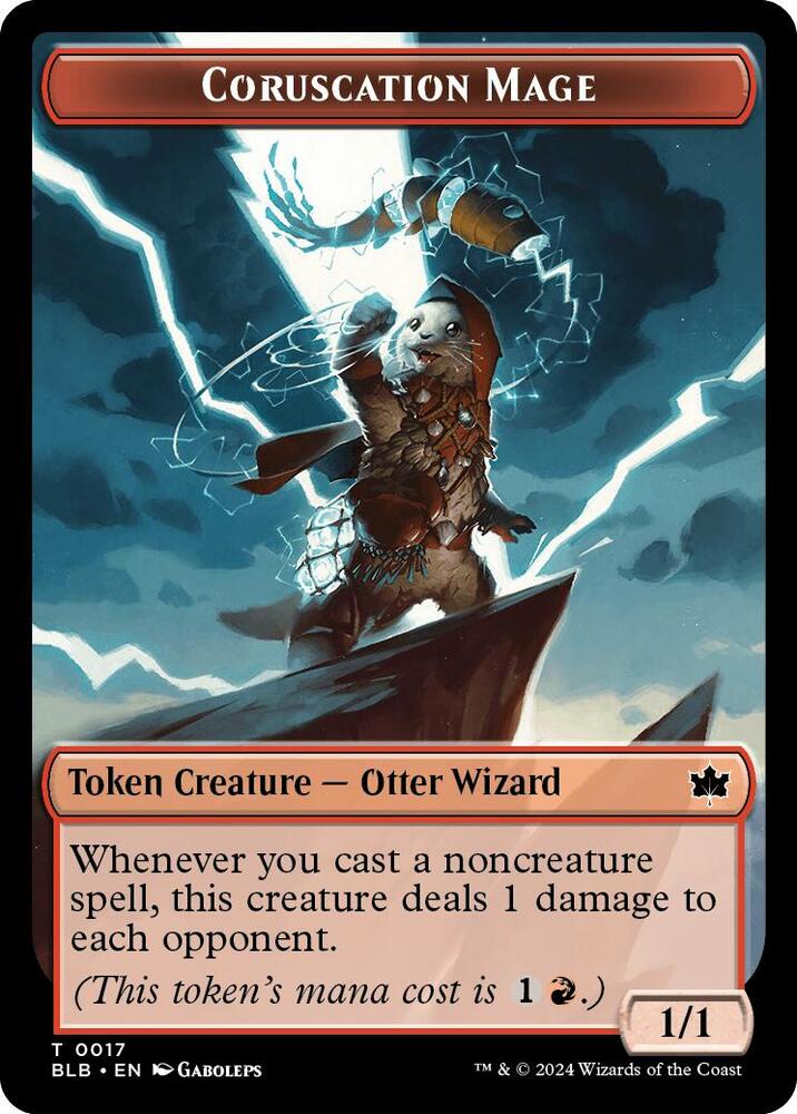 Coruscation Mage Token - Bloomburrow - Magic: The Gathering - TCGplayer.com