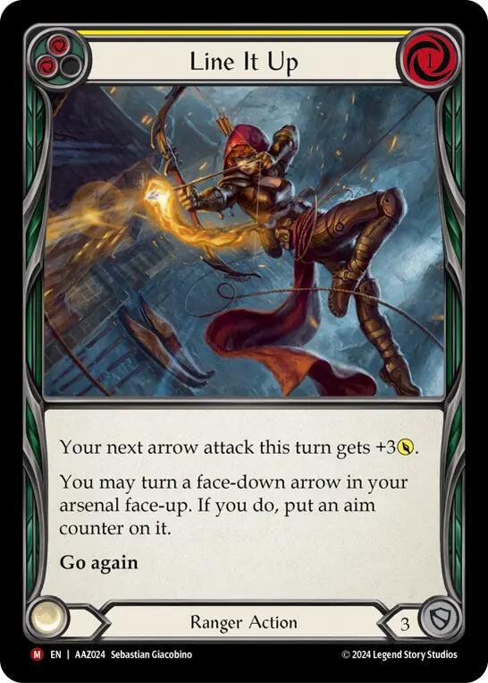 Line It Up - Armory Deck: Azalea - Flesh and Blood TCG - TCGplayer.com