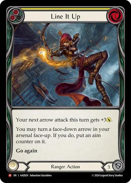 Line It Up - Armory Deck: Azalea - Flesh and Blood TCG - TCGplayer.com