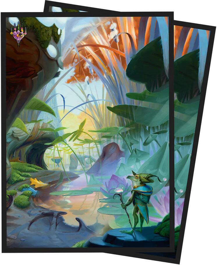 Bloomburrow Island Standard Deck Protector Sleeves for Magic: The ...
